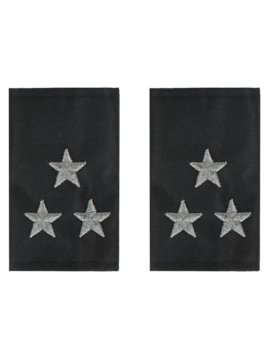 Фальш погоны Собр Омон Полковник цвет черный