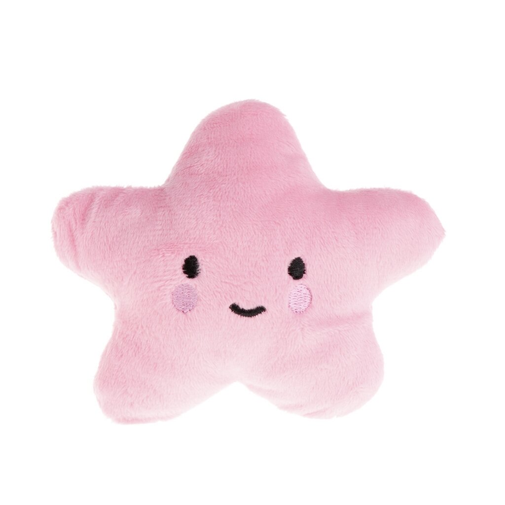 Pet Toy Plush Cloud Star в форме мягкий скрипучий звук милый собака для жевания щенка k