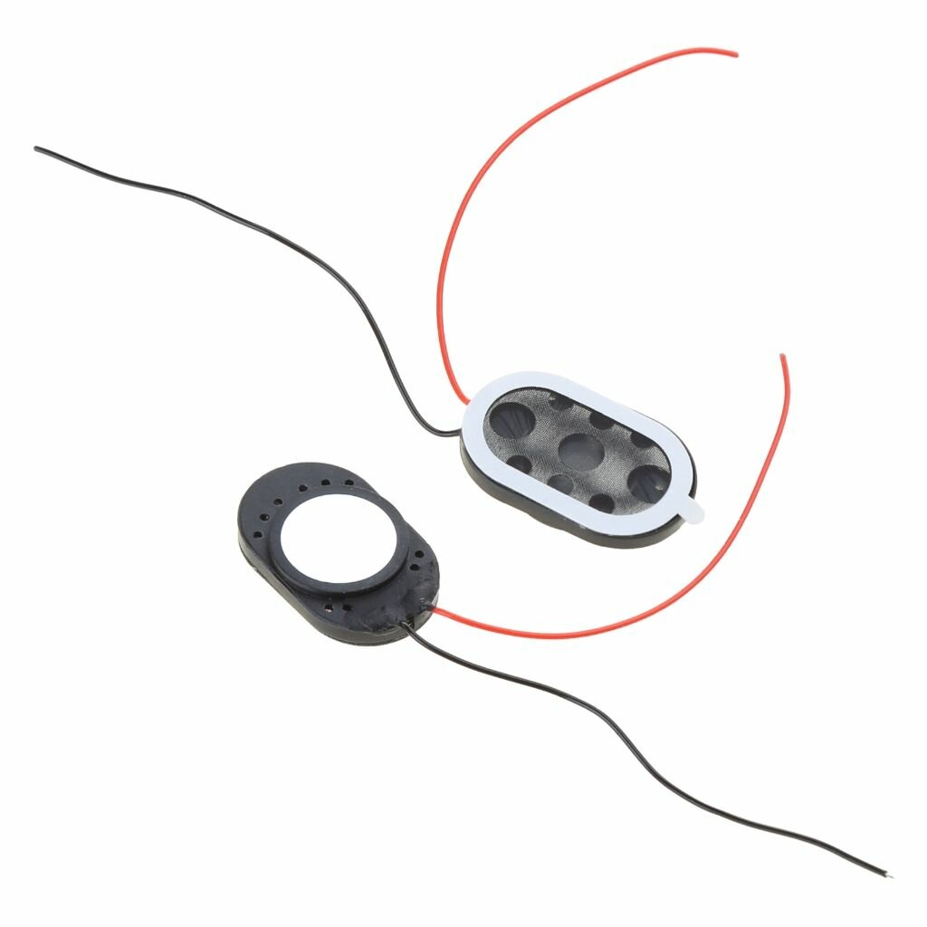 2 штуки 8 Ом 1 Вт 2415 Динамик овальный громкоговоритель Омнидиральная направленность 110 SNR Ватт 8R 1W