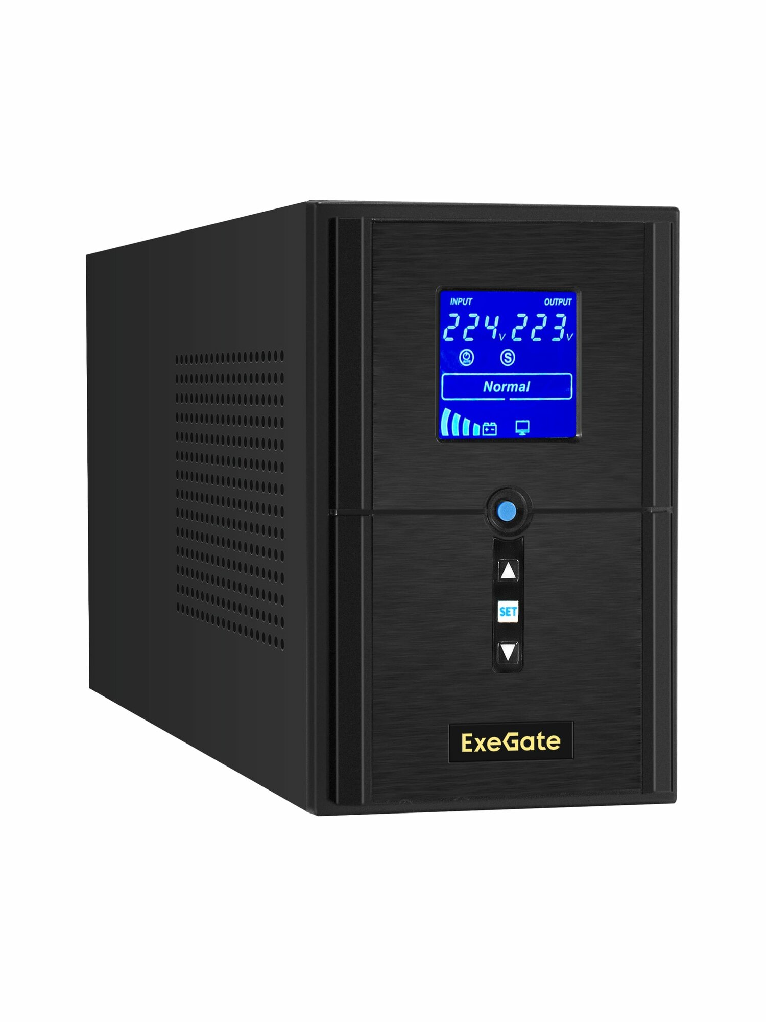 ИБП EXEGATE SineTower SZ-1000. LCD. AVR.2SH.1C13. USB 1000 ВА