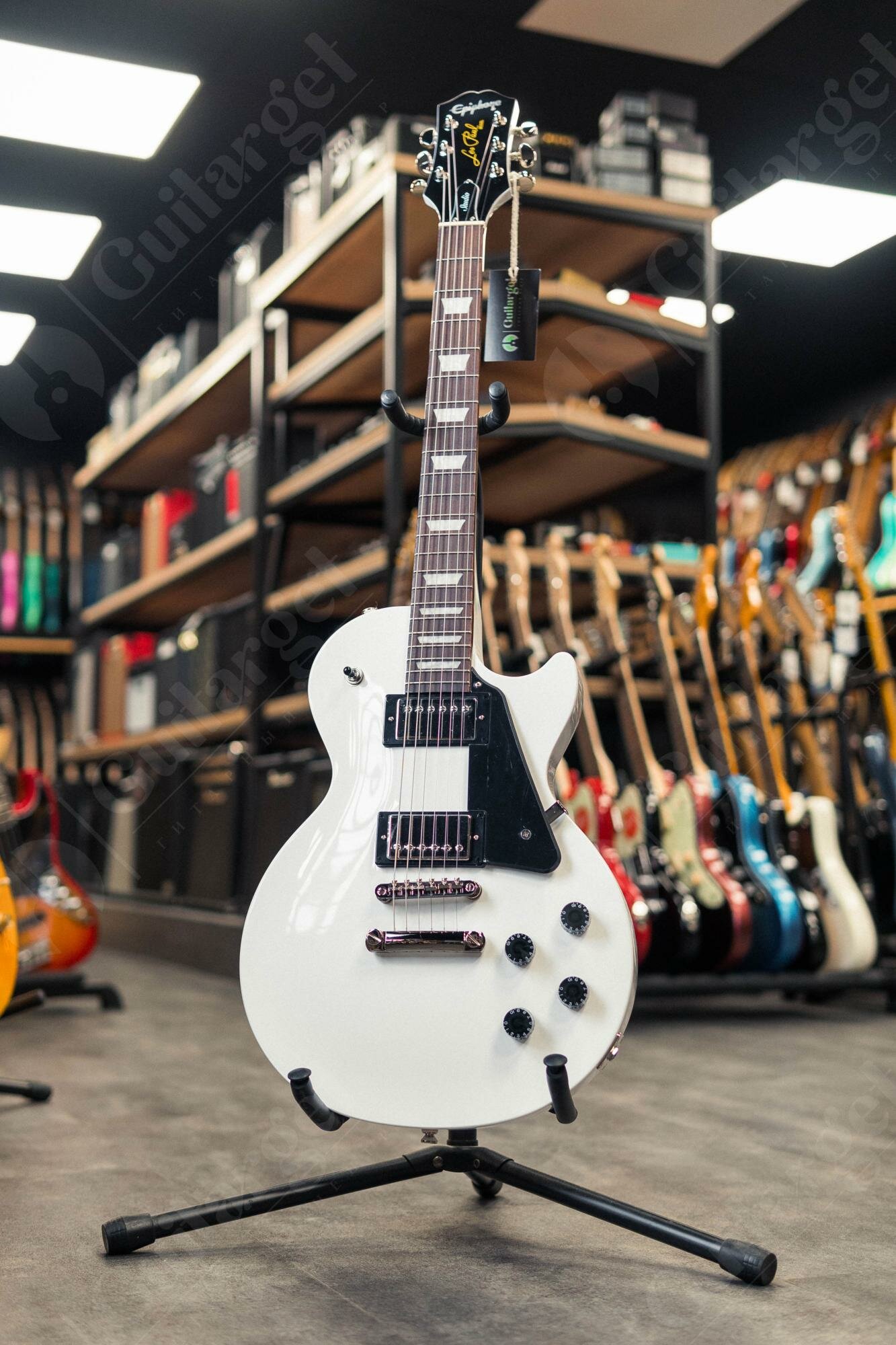 Электрогитара Epiphone Les Paul Studio Alpine White