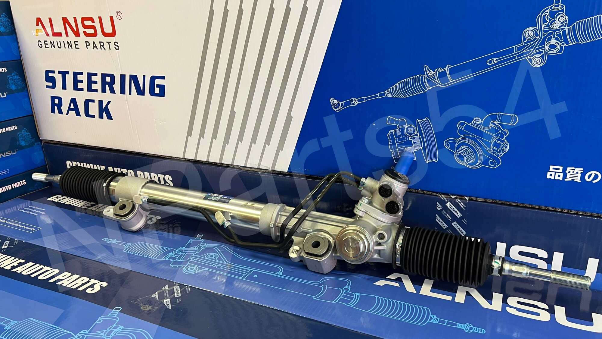 Рулевая рейка Toyota Land Cruiser 100, Lexus LX (2002-2007) левый руль ALNSU