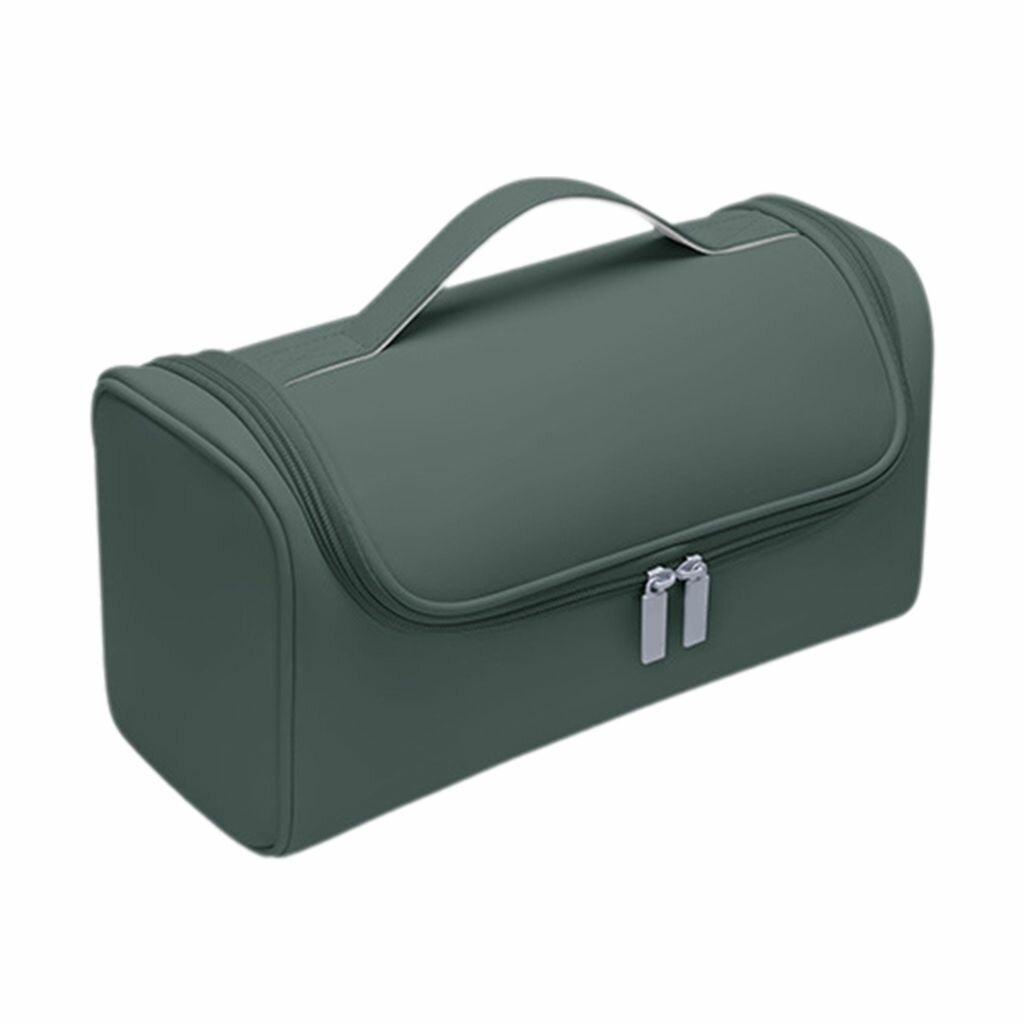Практичный защитный чехол для фена для безопасного хранения и транспортировки, 31.5 x 14 x 16.5cm, Тёмно-зелёный