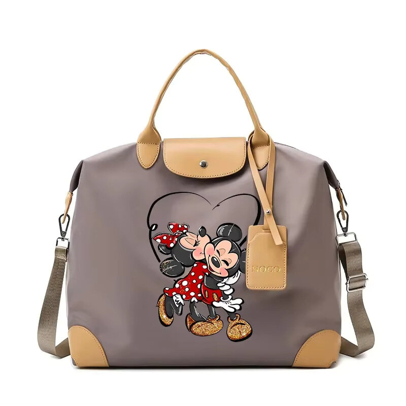 Большая емкость Микки Маус Cartoon Canvas Bag Женская оксфордская сумка для хранения ткани.