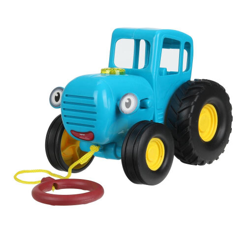Музыкальная каталка Умка HT848-R4 Синий Трактор 20 песен, стихов и звуков