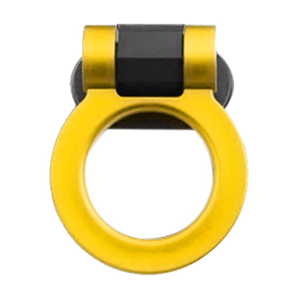 Декоративный крюк для прицепа автомобиля, крюк для прицепа переднего бампера-желтый