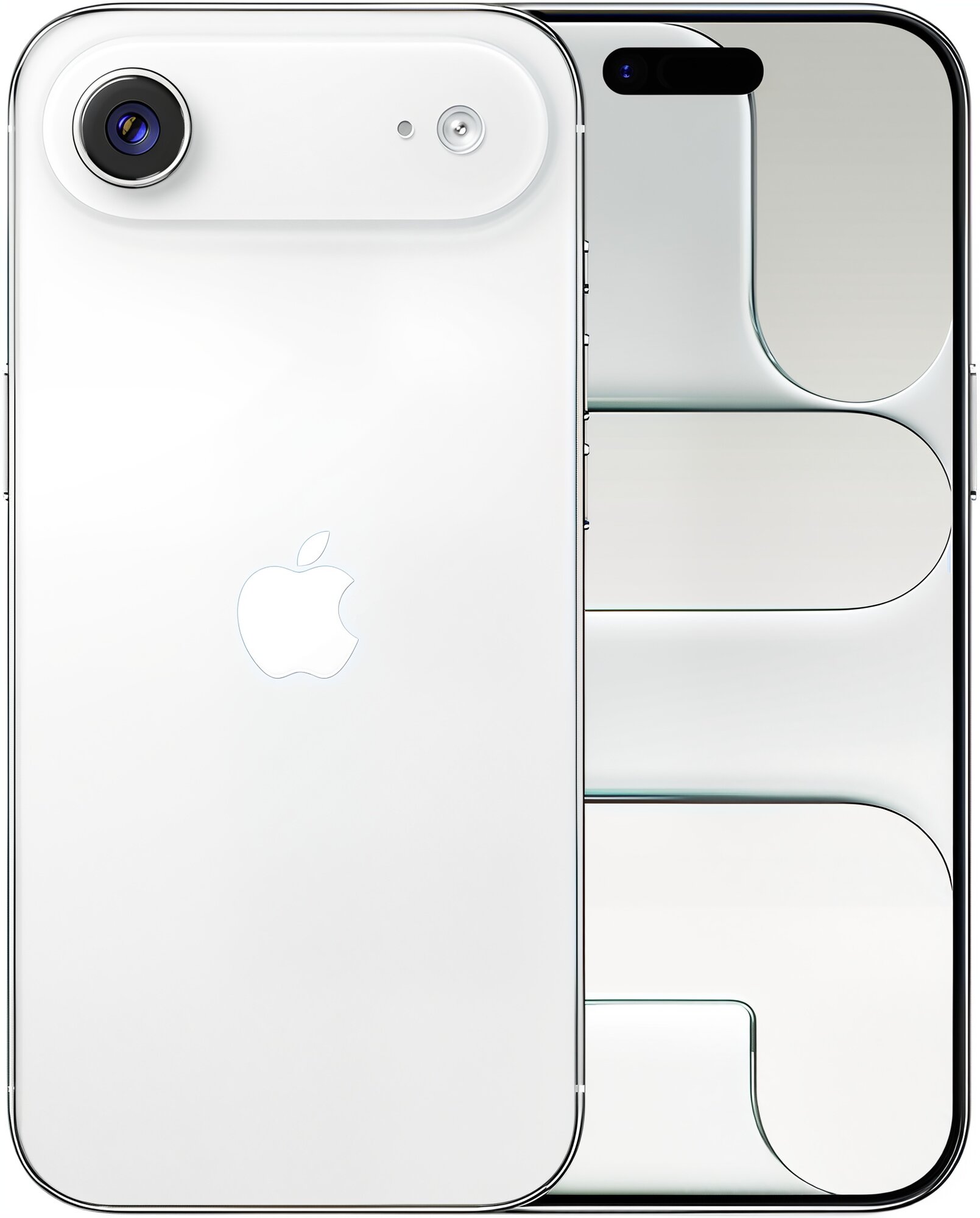 Смартфон Apple iPhone Air 1TB Dual: eSIM + eSIM, Apple GPU, White
