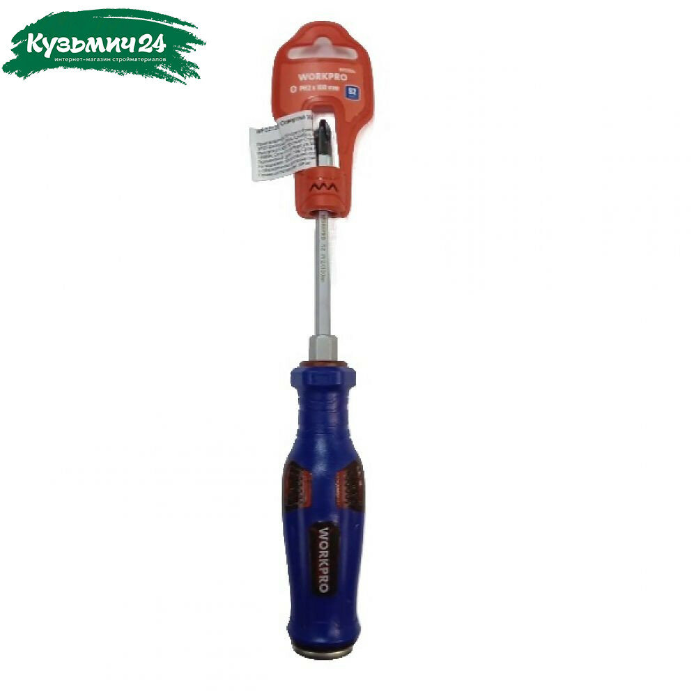 Отвертка Workpro ударная PH2х100 мм WP221204