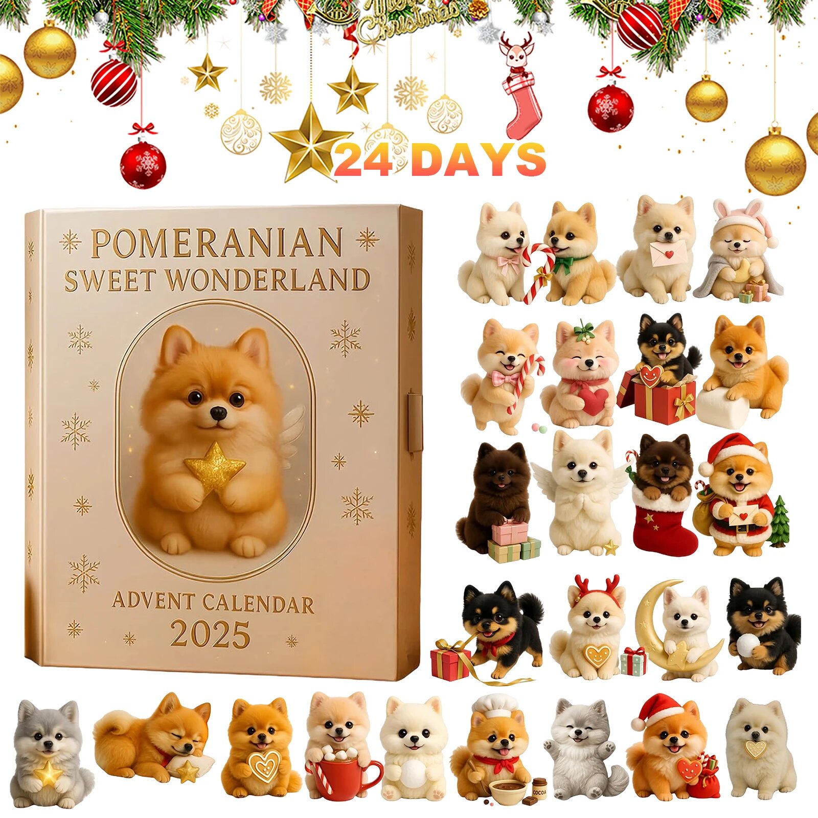 Адвент-календарь для собак Sweet Wonderland 2024