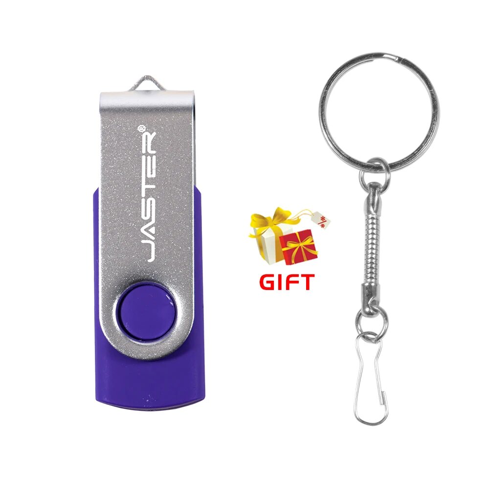 USB-флешка JASTER 128MB, фиолетовый