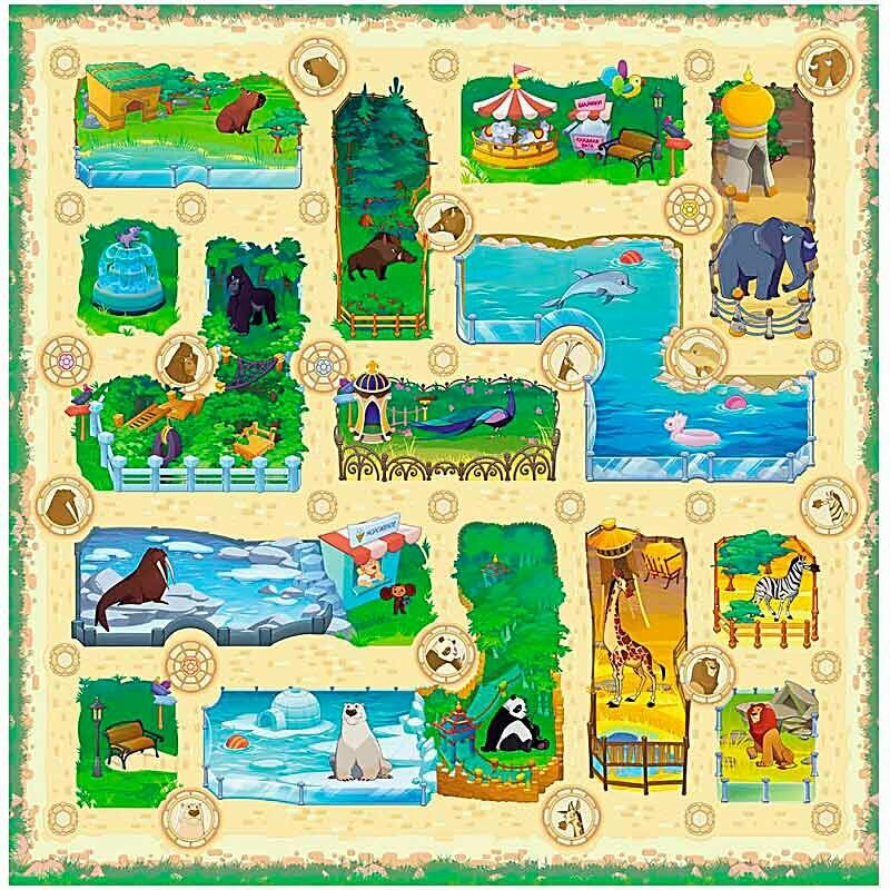 Настольная игра для детей и взрослых Hobby World Чебурашка Зоопарк