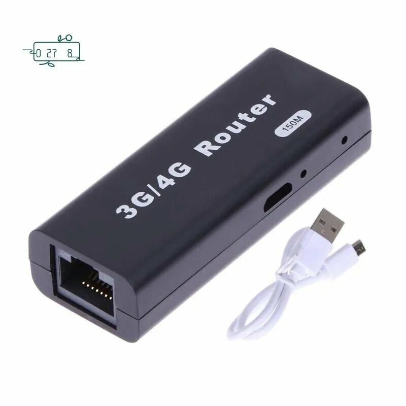 (T W O E) WiFi Router 3G/4G Wlan Hotspot Wi-Fi 150 Мбит/С RJ45 USB Беспроводной Маршрутизатор С Кабелем