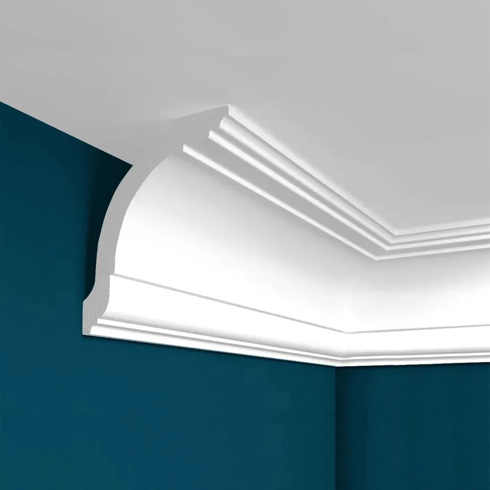 Карниз потолочный Р08 Перфект плюс дюрополимер 97*84*2000 мм