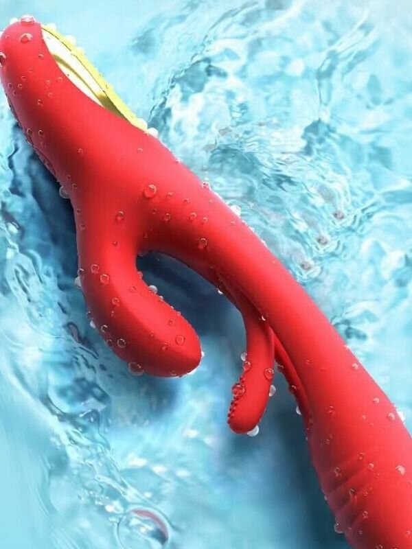 Вибратор для женщин : 25 см красный. Большой размер, максимум наслаждения.