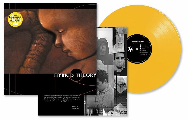 Виниловая пластинка - Hybrid Theory EP before Linkin Park 25th Anniversary Edition Yellow Vinyl LP