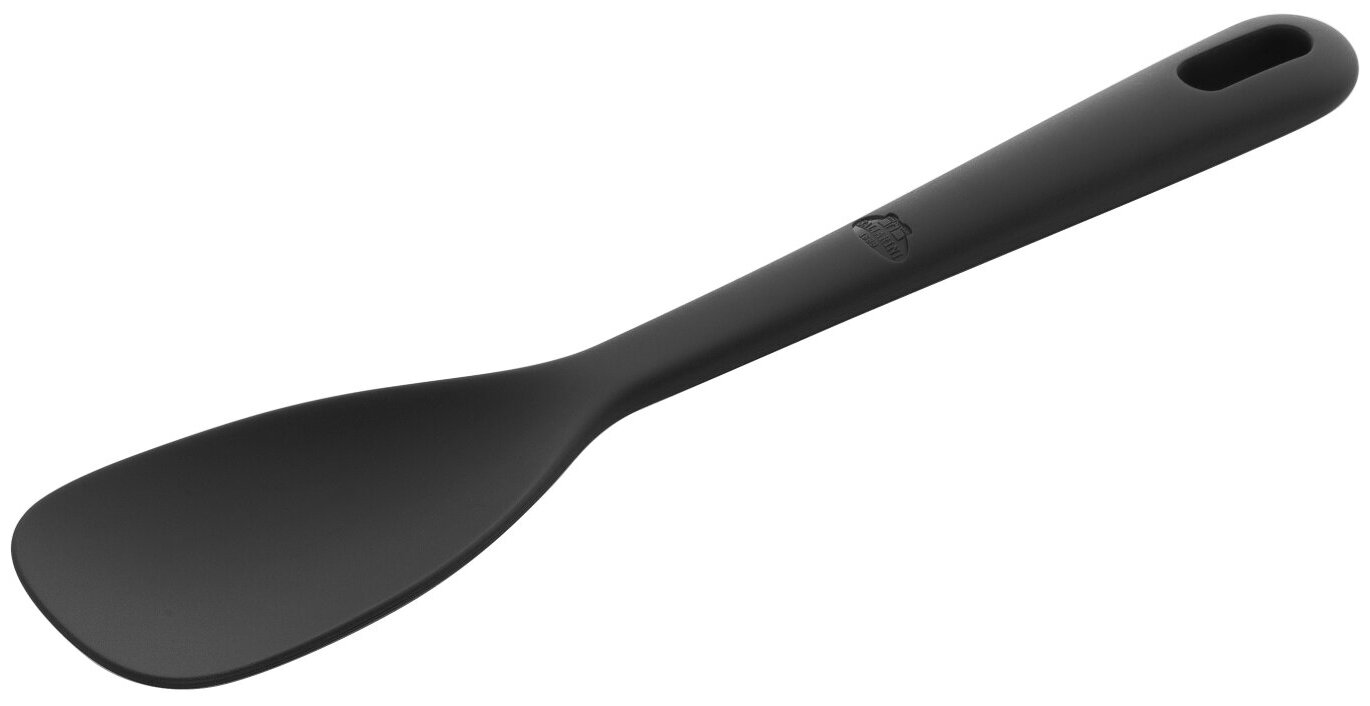Ложка сервировочная Ballarini "Nero", силикон, 28см, черная, для антипригарного покрытия