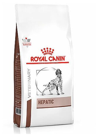 Ветеринарный сухой корм Роял Канин Гепатик для собак Заболевание печени Пироплазмоз 1,5 кг