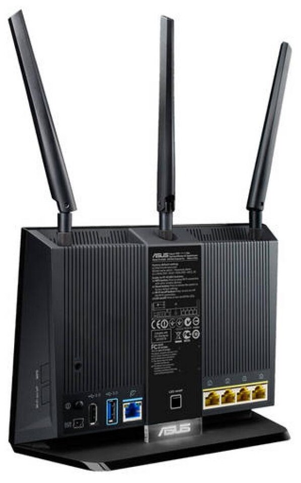 Wi-Fi роутер ASUS RT-AC68U — купить по выгодной цене на Яндекс Маркете