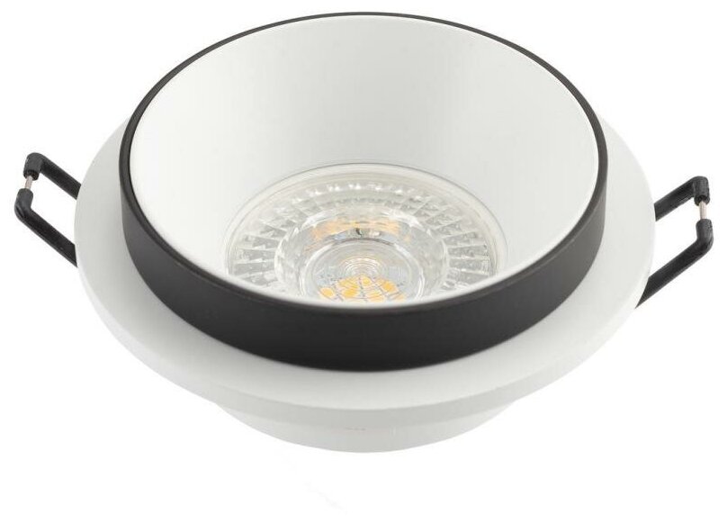 Светильник встраиваемый Denkirs DK2400, DK2401-BK, 50W, GU10