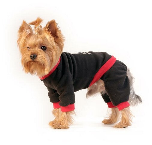 Комбинезон для собак "Ассорти" из флиса с аппликацией