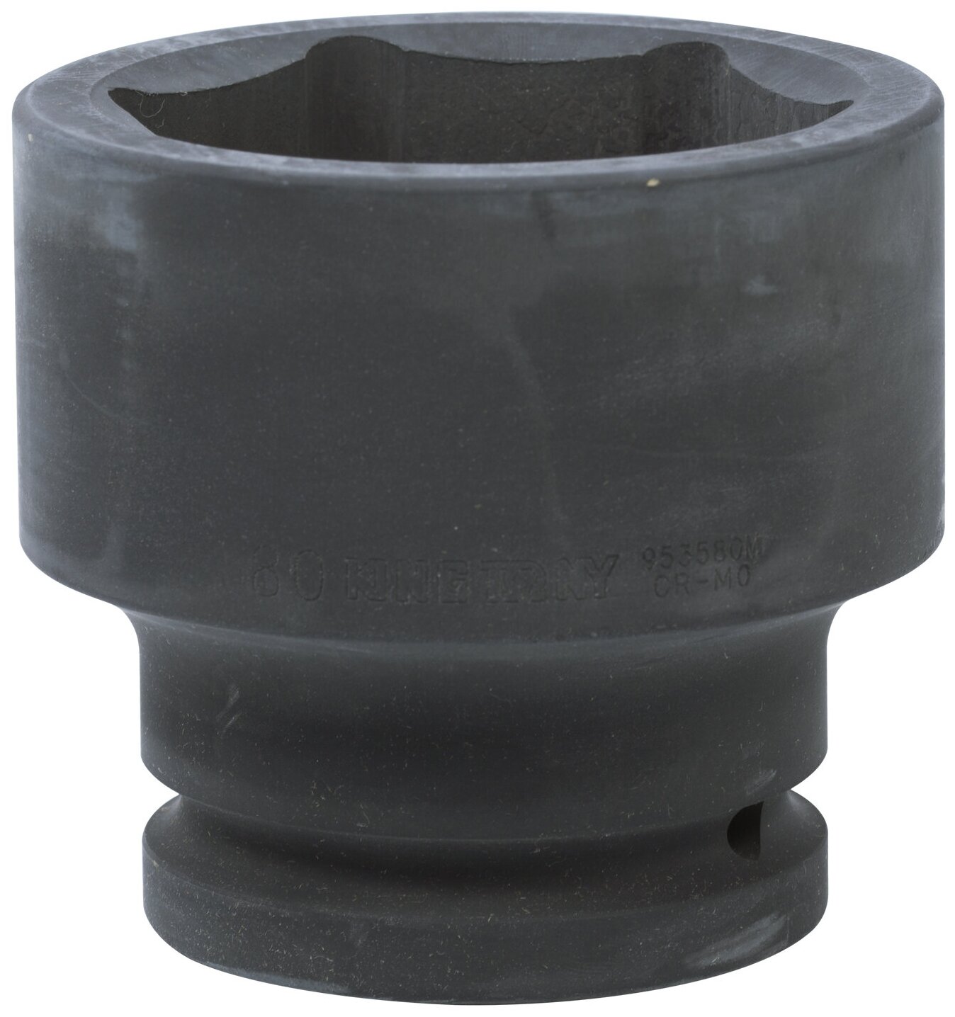 Головка торцевая ударная шестигранная 1&1/2", 80 мм KING TONY 953580M