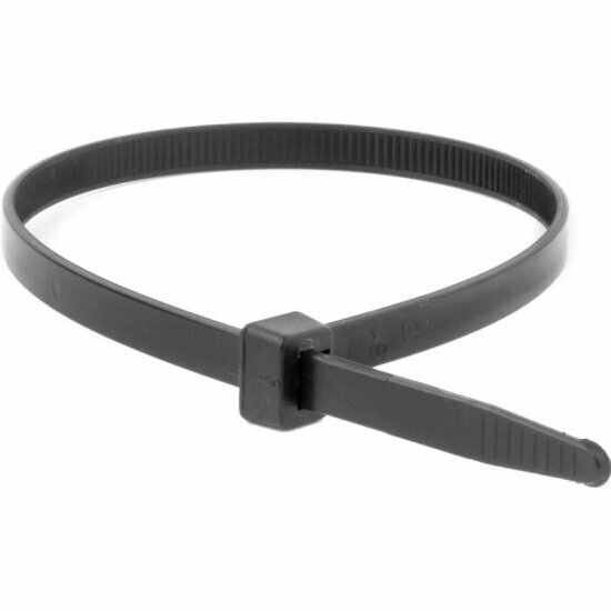 Хомут кабельный Dkc 12.4х1000 полиамид черн. (уп.100шт), 25343SR