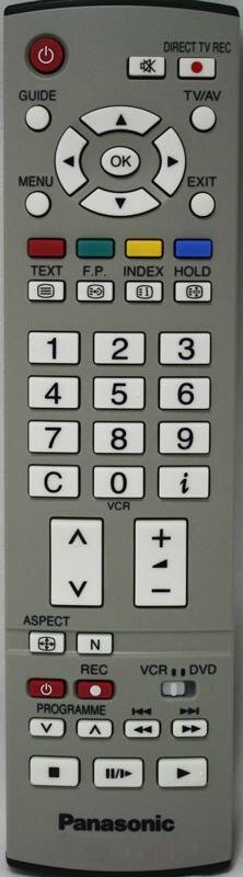 Panasonic EUR7651030A/EUR7651090 VIERA, Пульт ДУ