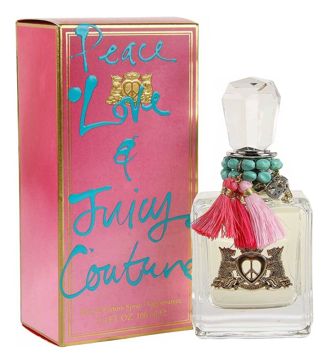 Парфюмерная вода Juicy Couture " Peace, Love & Juicy Couture " — для женщин, 100 мл