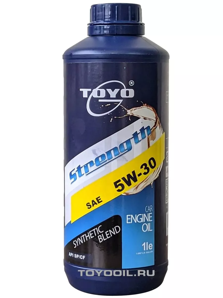 Моторное масло Toyo strength sae 5w-30 api sp/cf