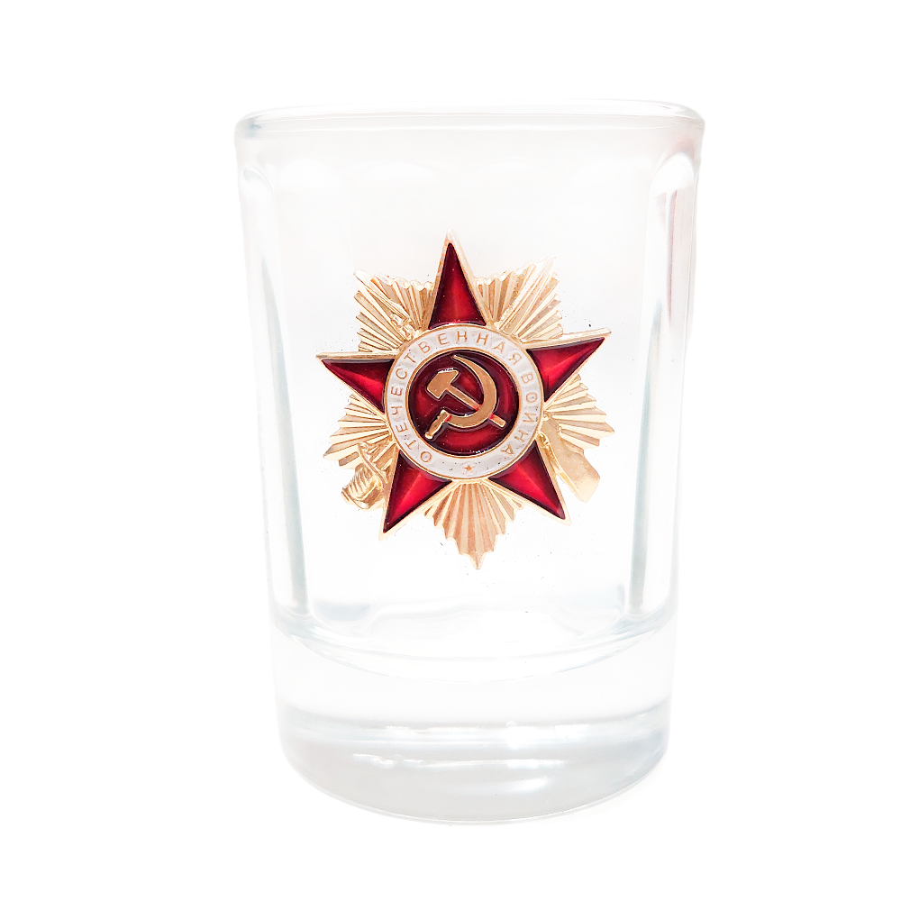 Стопка с орденом СССР "Орден Отечественной войны"