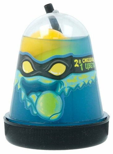 Слайм "Slime "Ninja" 2 в 1 смешивай цвета, синий и желтый, 130 г. S130-1 — купить в интернет ...