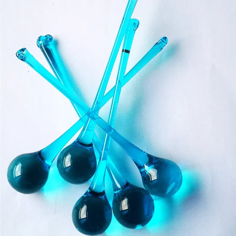 Хрустальные капли для люстры TZ 6 шт. Aqua