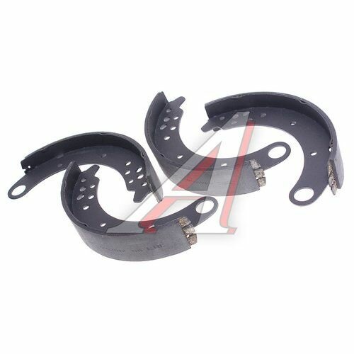 Колодка тормозная УАЗ-469,452 в сб. длинная к-т 4шт УАЗ клеенная Уаз 469350109001