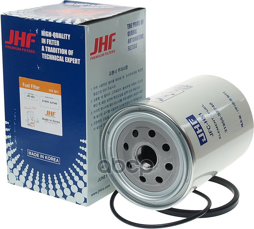 Фильтр топливный HYUNDAI HD65,78 дв. D4GA грубой очистки (сепаратор) JHF JHF арт. JFC-H51