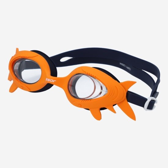Очки для плавания детские Joss Guppy Kids' swimming goggles, orange/blue, 120064JSS-EM