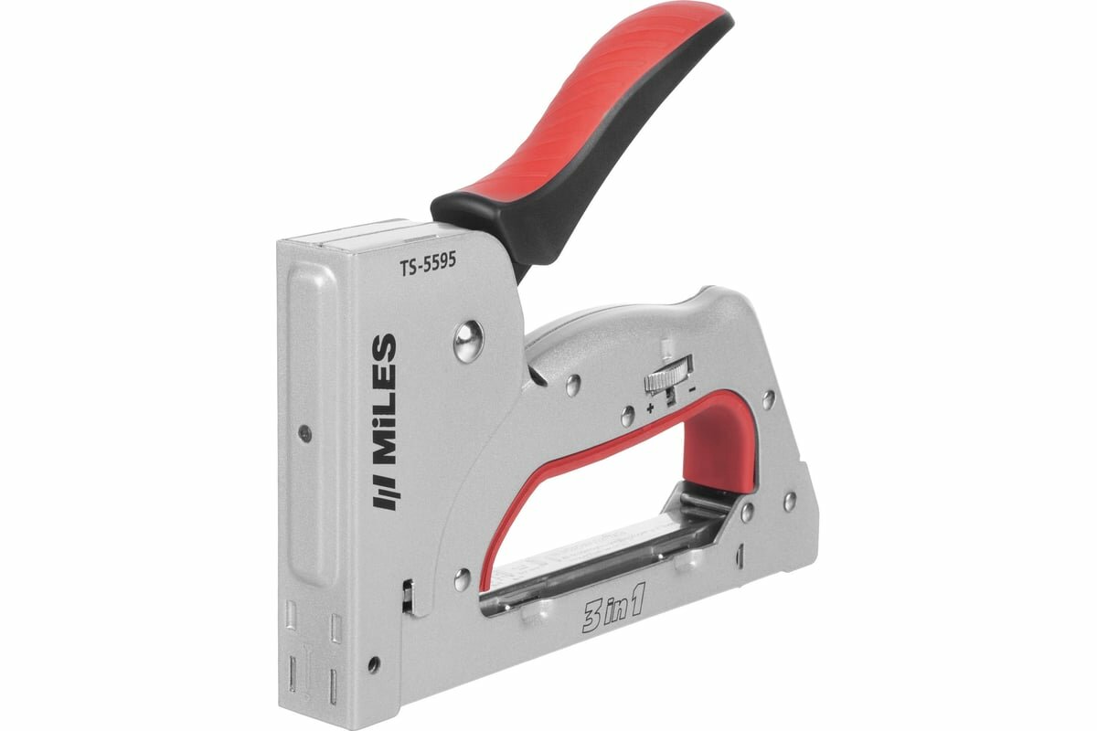 MILES Степлер скобозабивной 3в1 TS-5595