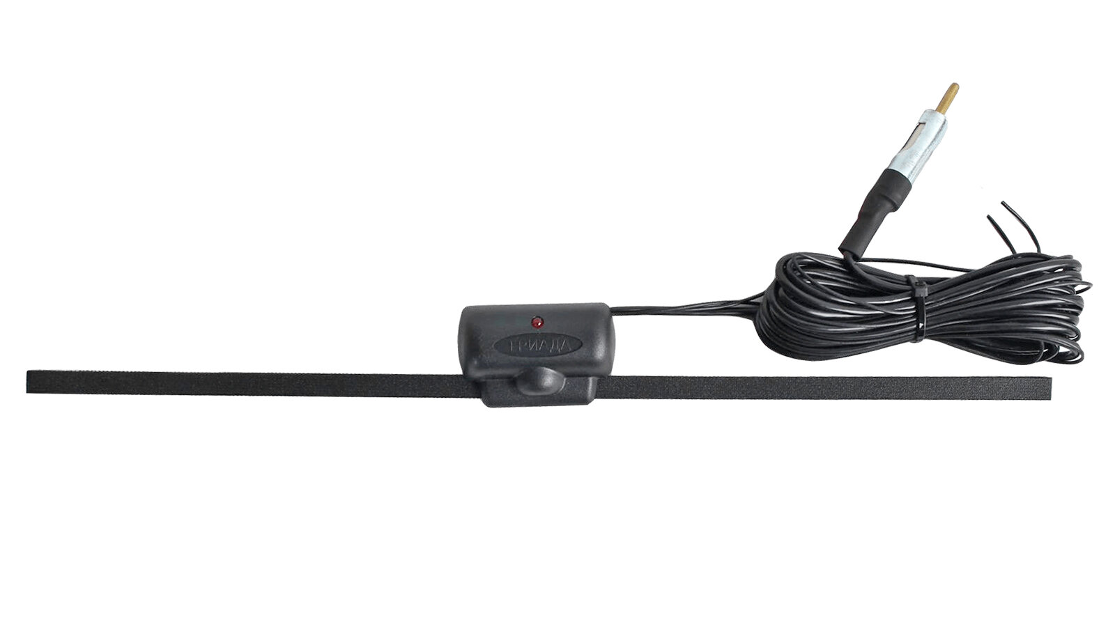 Антенна активная на стекло 36 см кабель 250 см 12V