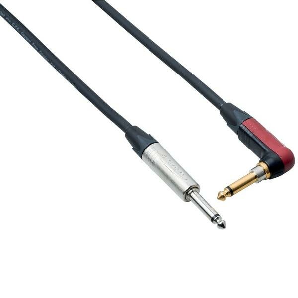 Кабель гитарный Bespeco NCP600SL (прямой/угловой) 6 m