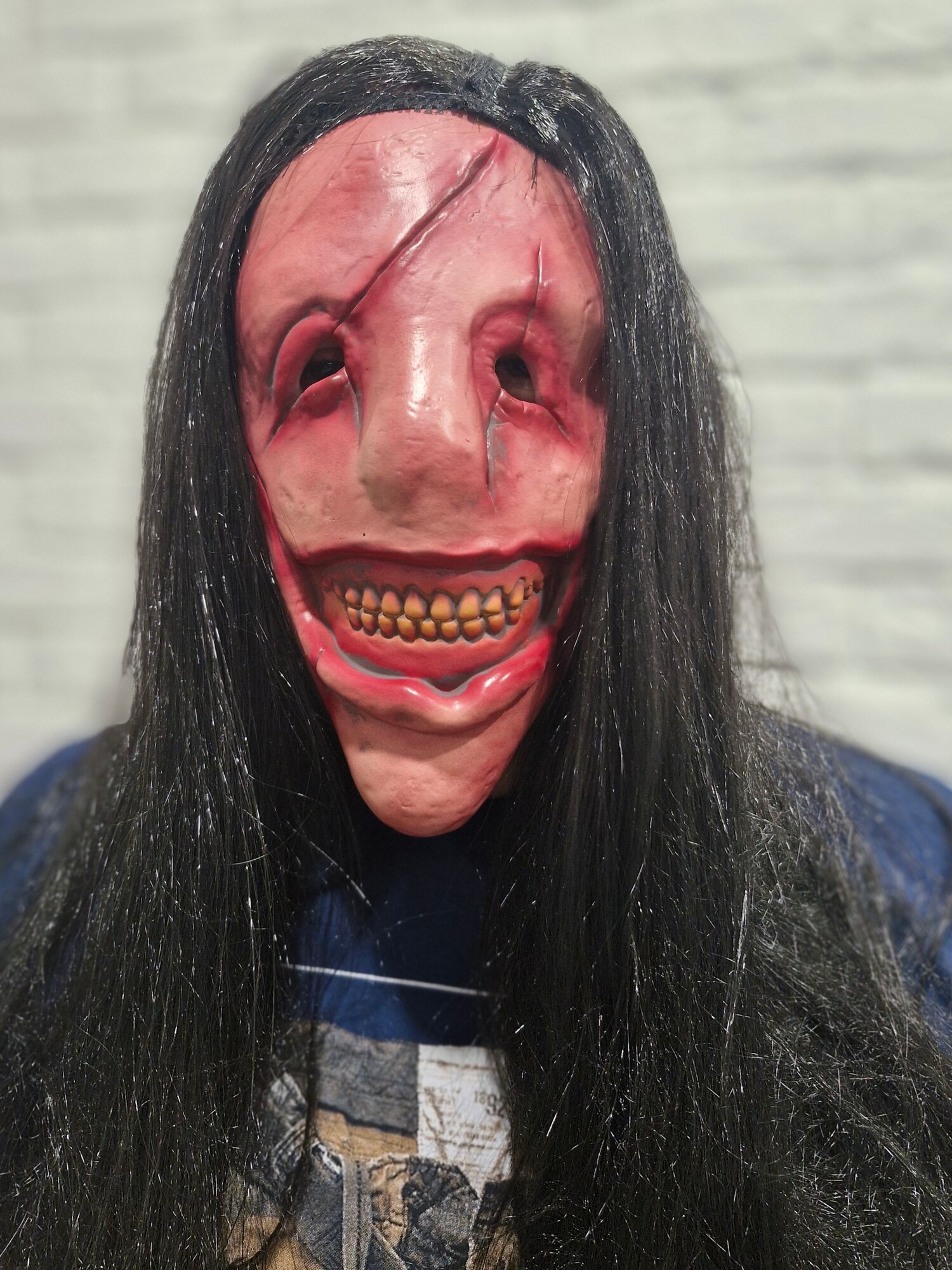 Маска Ведьмы с волосами