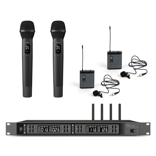 Радиосистема FBW A4-22MIX (в комплекте 2шт A100BT, 2шт A100HT и A140R)