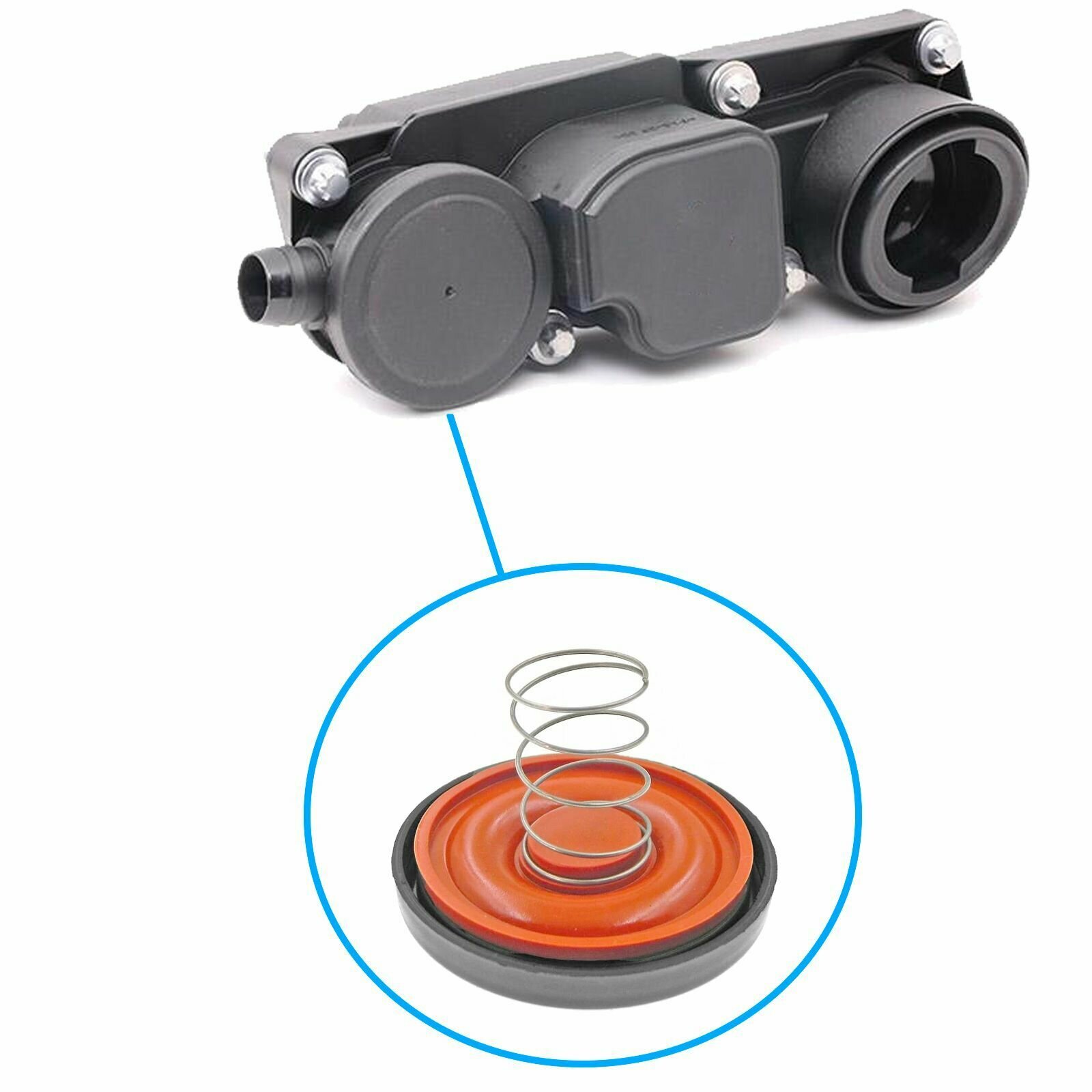 Ремкомплект маслоотделителя Mercedes OM646 OM648 A6460101462, A6460100162