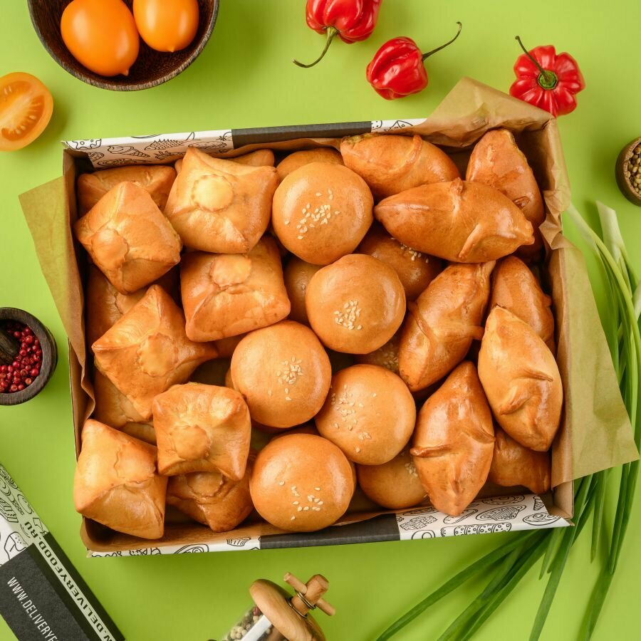 Бокс мини-пирожков премиум #6