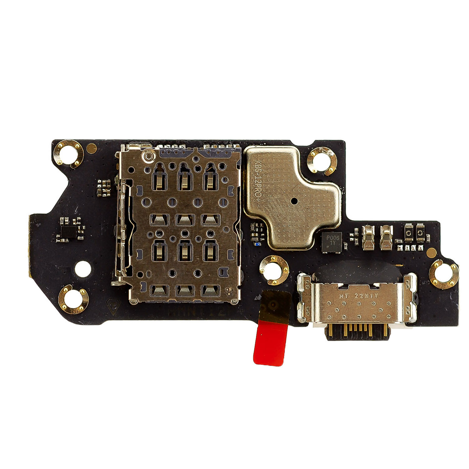Плата нижняя для Xiaomi Redmi Note 12 Pro+ 5G c разъемом зарядки (системным), orig.c