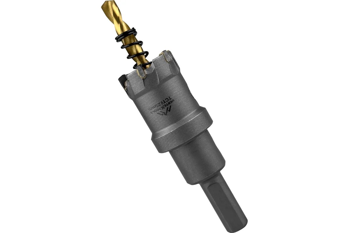 Vertextools 1819-25твердосплавная коронка по металлу с центрирующим сверлом 25 мм