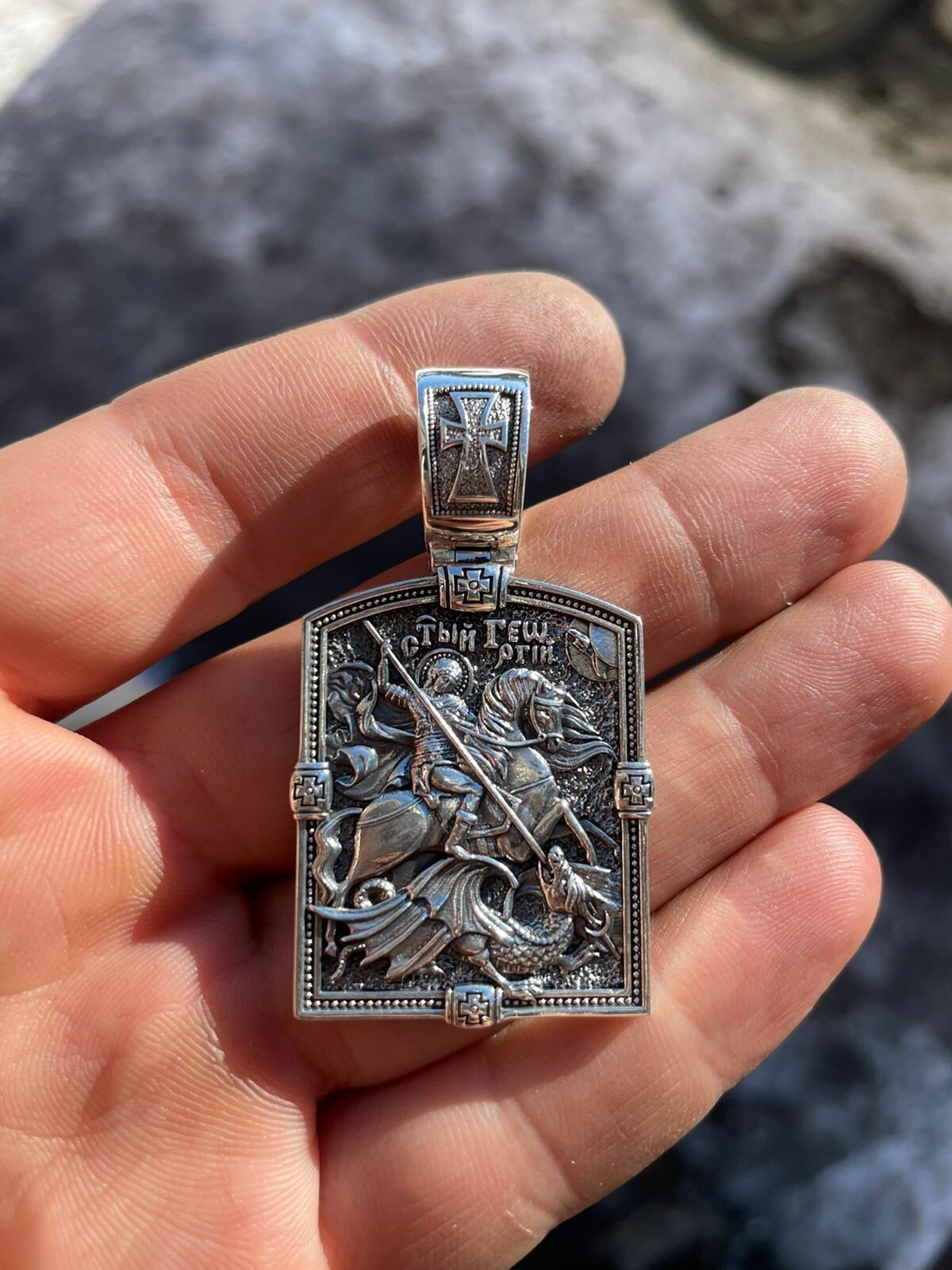 Подвеска, серебро, 925 проба