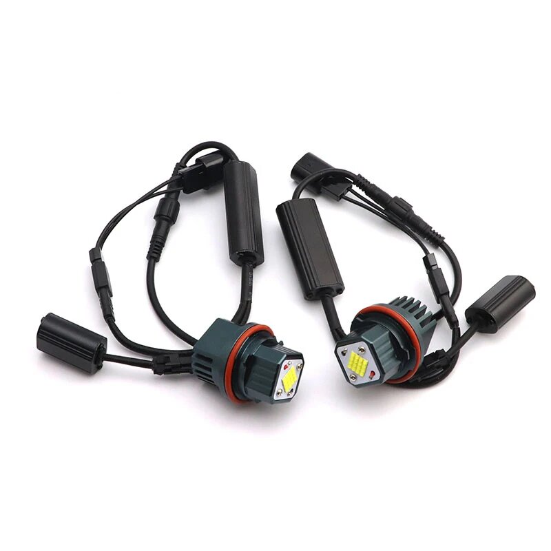 Для BMW 7 серии E65 E66 2002 2003 2004 2005-2008 сверхъяркая свободная погрешность 6000K IP65 белая стандартная лампа фонарь для ангельских глаз