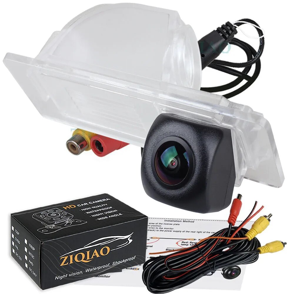 Камера заднего вида ZIQIAO AHD NTSC HS121 для VW Jetta 2013-2019, Santana 2013-2021, Jetta VA3 2019-2026