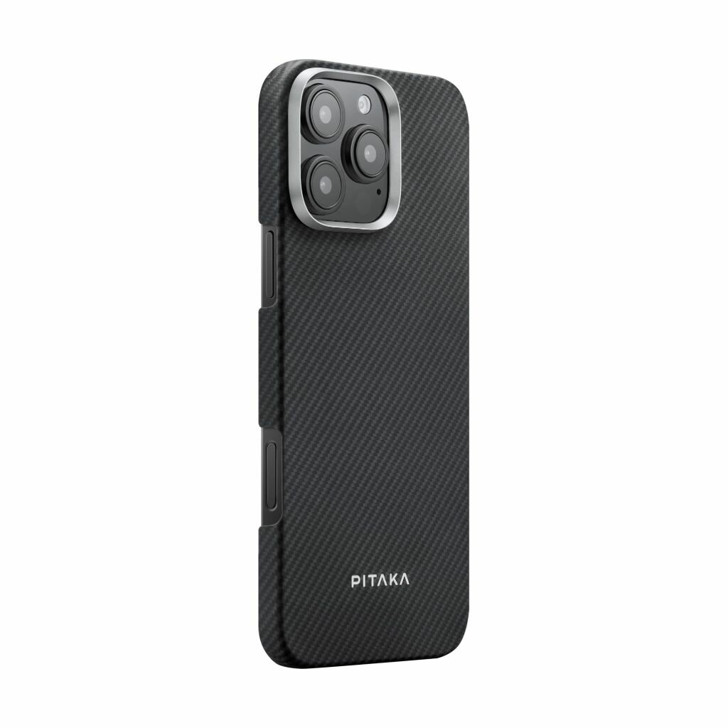 Чехол Pitaka MagEZ 600D, для iPhone 16 Pro Max, кевларовый, чёрный
