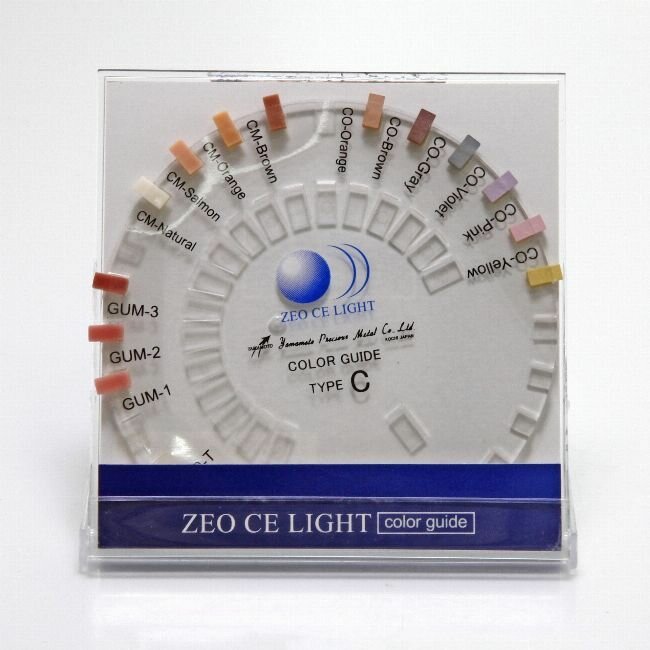 Расцветка, тип C: 16 цветов, (Supplement, Gum, Color Margin 2004), ZEO CE LIGHT, Yamakin (Япония)