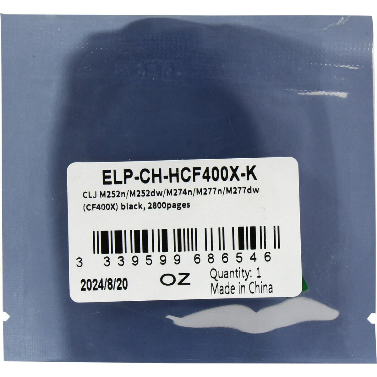 ELP-CH-HCF400X-K Чип для картриджа CF400X Black, 2.8K